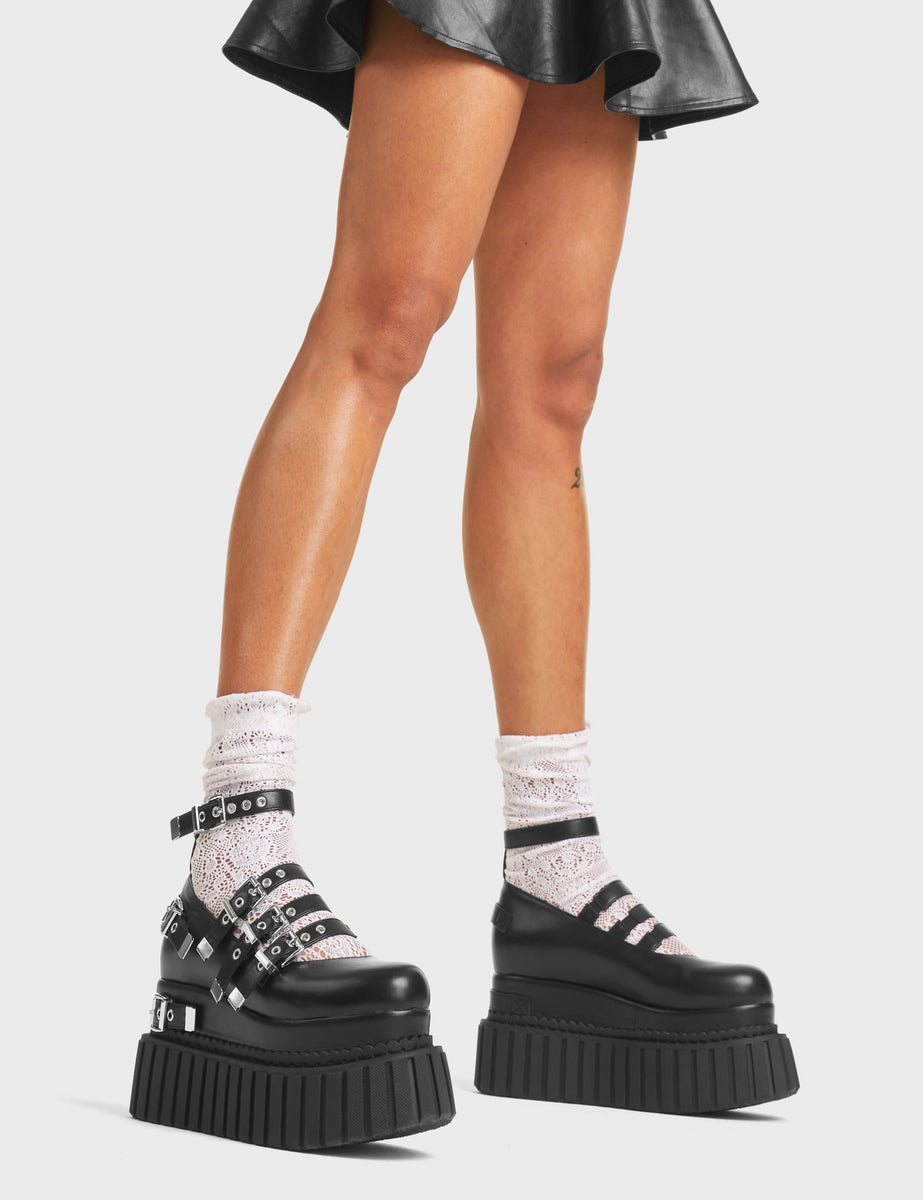 Daydreaming Chunky Platform Creeper Shoes – LAMODA AUS