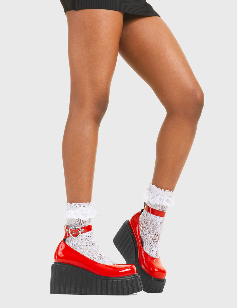 Cant Stop Chunky Platform Creeper Shoes – LAMODA AUS